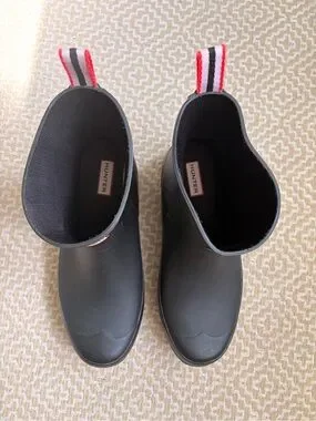 Hunter | Shoes | Hunter Short Play Boots With Redtrim Logo | Poshmark
